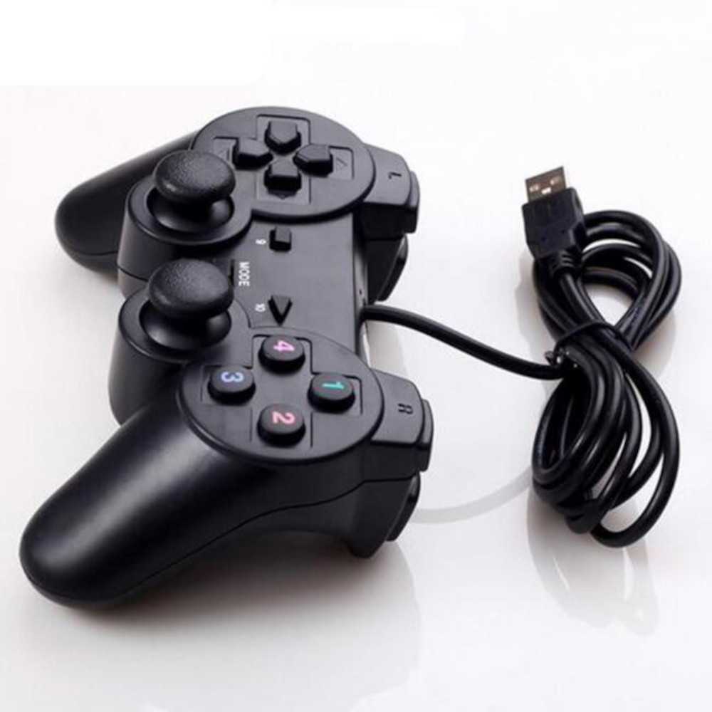 Controle Usb para PC Computador Notebook Joystick Dualshock Analógico ...
